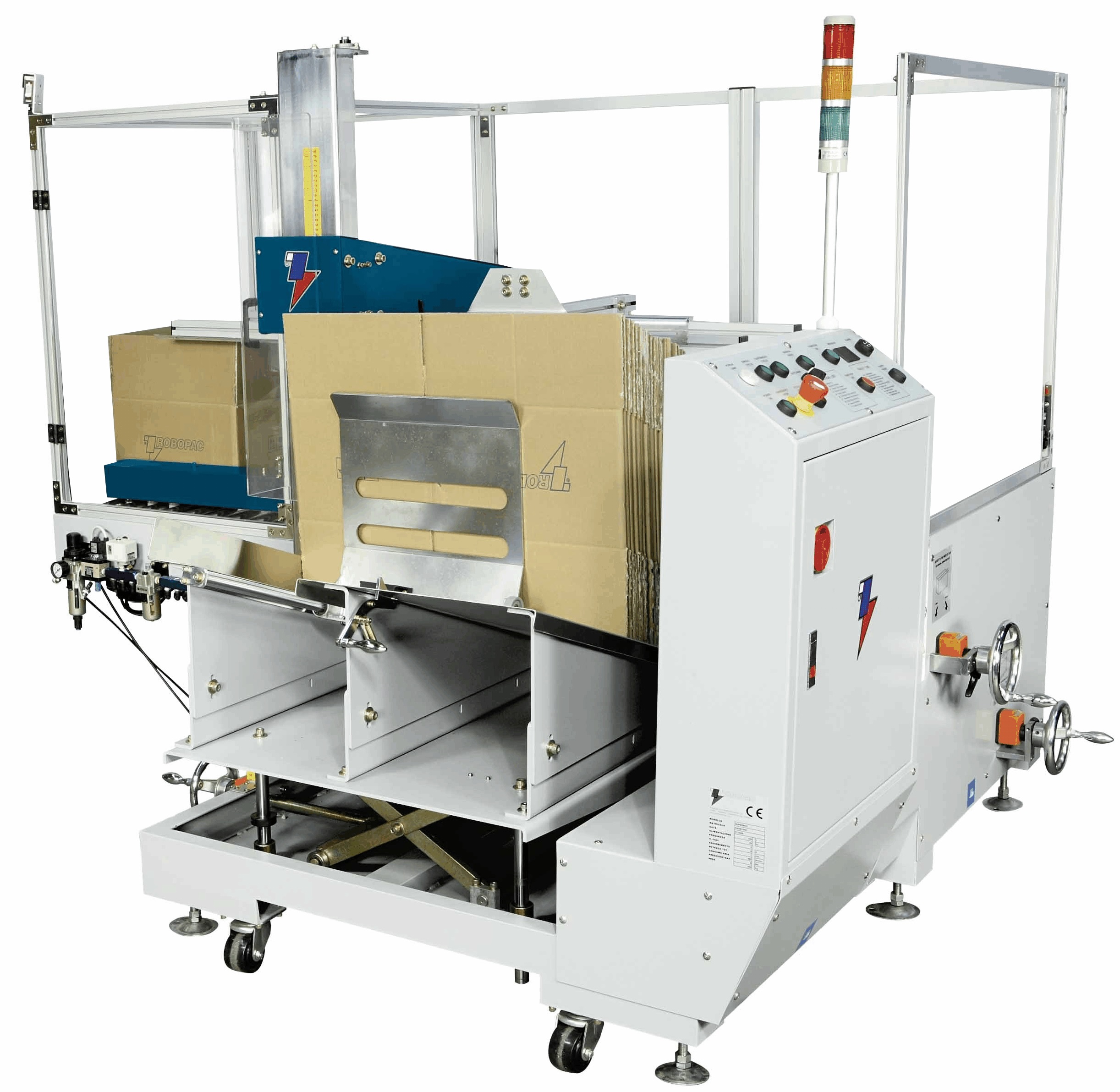 Automatic Case Forming machine - Robopac Superbox