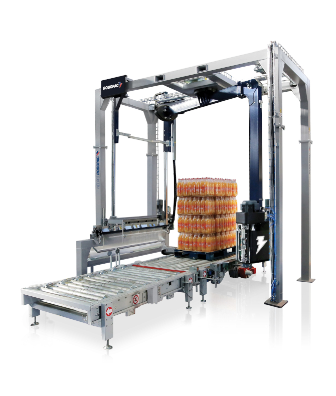 Automatic wrapping machine with rotating arm Helix